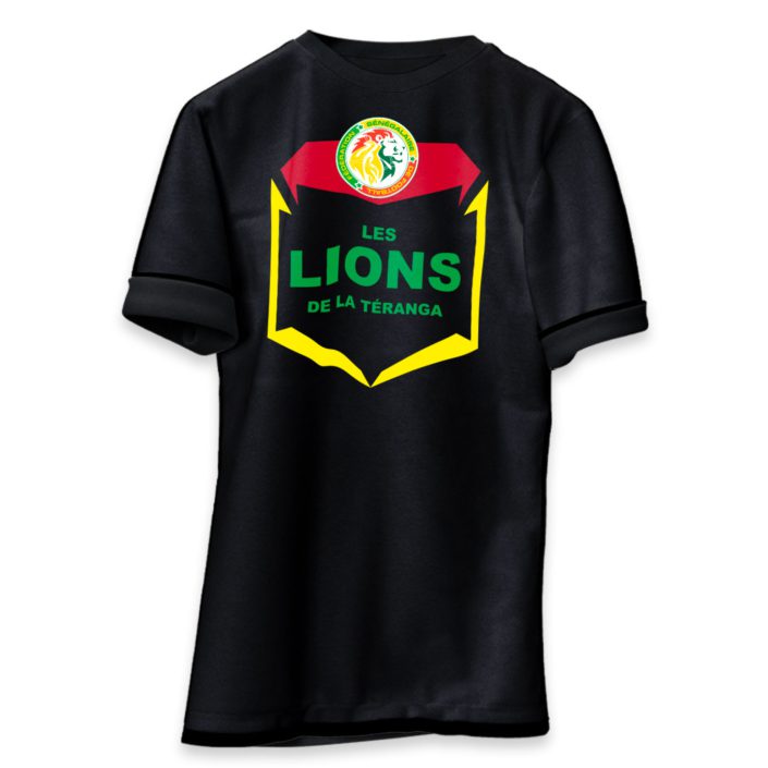T-shirt lions de la téranga - Maillots du Sénégal