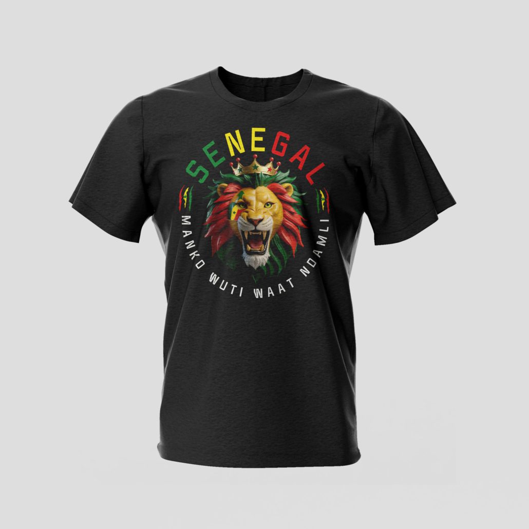 T-shirt Manko wuti waat ndamli CAN 2024 - Maillots du Sénégal